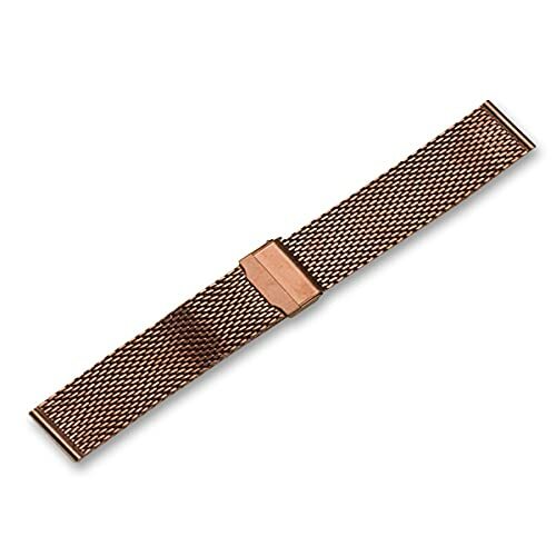Bronze Colour Mesh Watch Strap Bracelet Milanese Stainless Steel 18mm ...