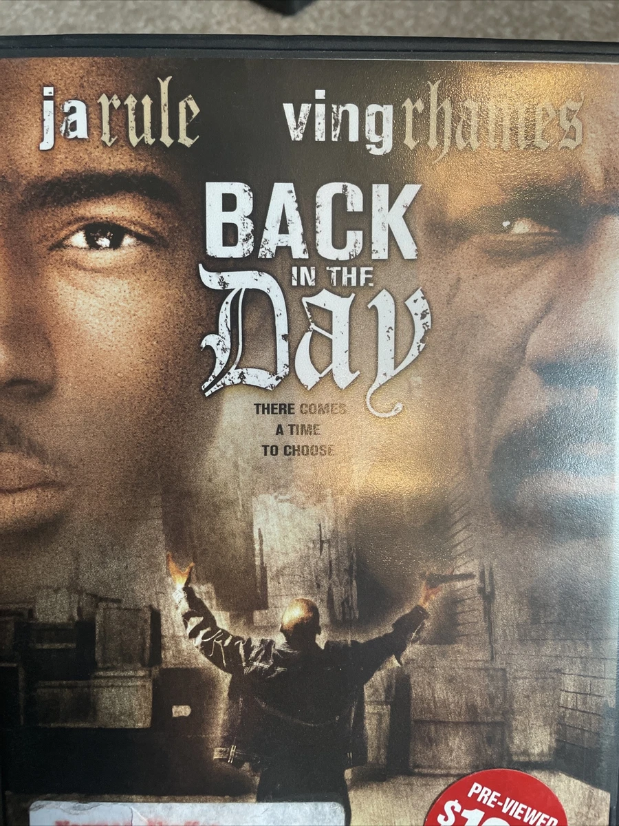 Back In The Day Dvd