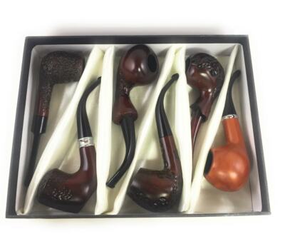Durable Wood-Texture Pipes 6 Pcs Set US Seller | eBay