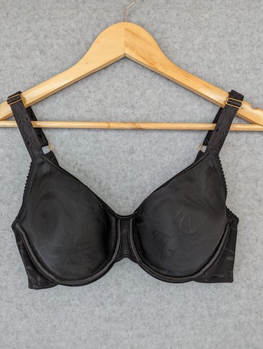 Fayreform Profile Perfect Contour Bra Womens 10DD Black Adjustable #F72 ...