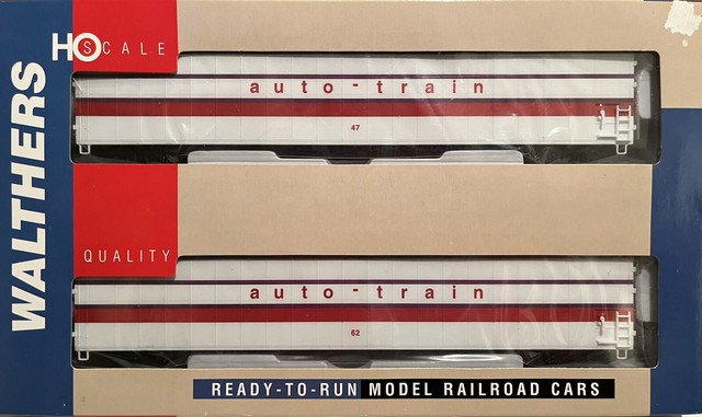 Walthers HO Scale 2 Pack Auto Train Car Carriers. for sale online | eBay