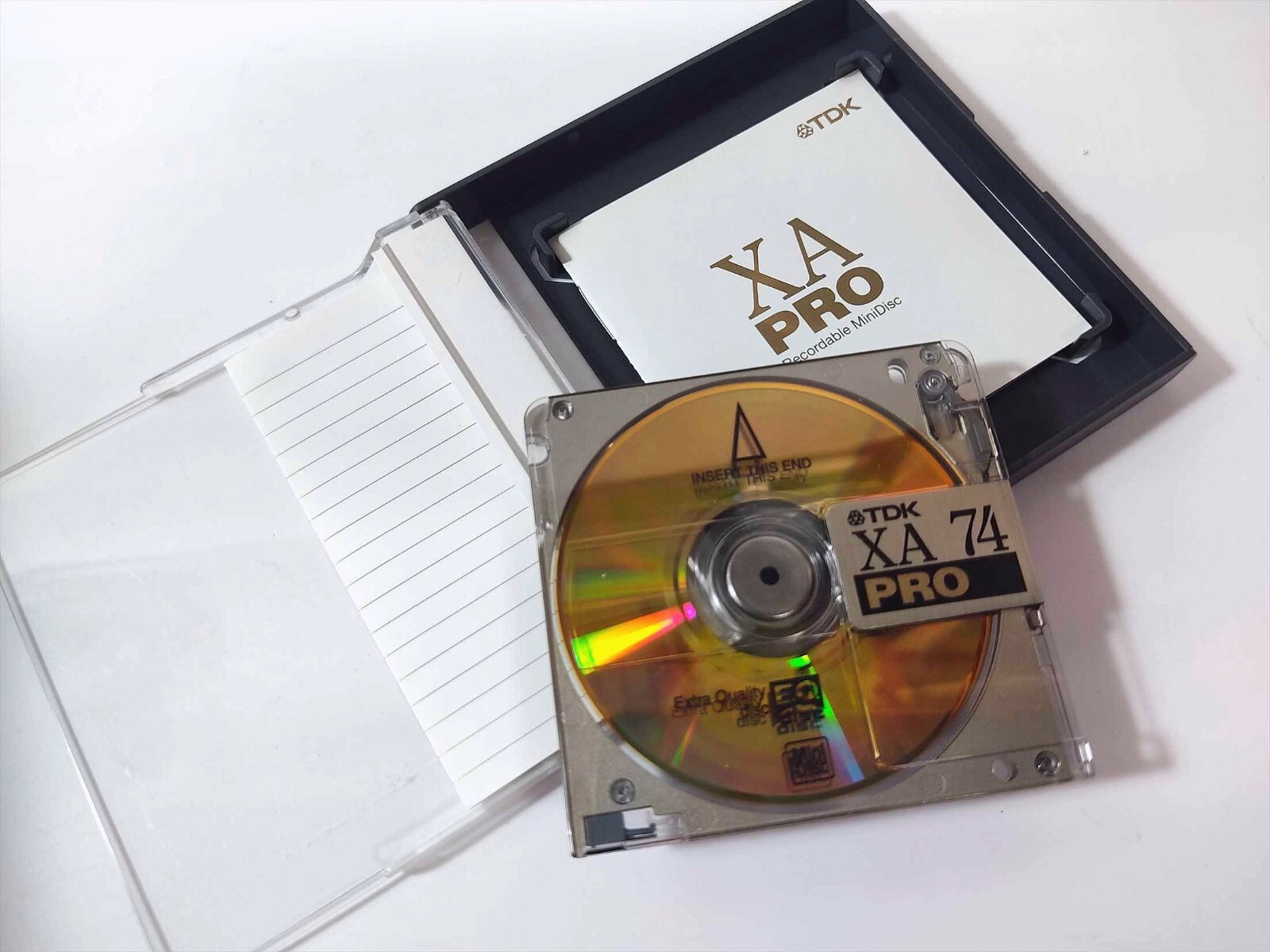 【NEAR MINT+++ " TESTED "】TDK XA PRO 74 EXTRA MD Mini Disc MADE IN JAPAN ...