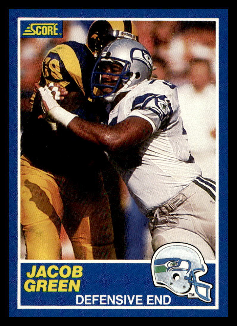 1989 Score #107 Jacob Green Seattle Seahawks | eBay