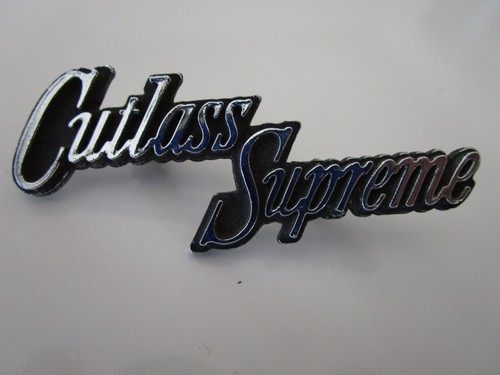 1970-72 Oldsmobile Glove Box Door "Cutlass Supreme" Script | eBay