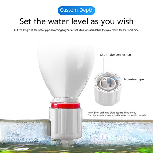 1 Set Aquarium Water Filler Fish Tank Add Water Device Automatic Water ...