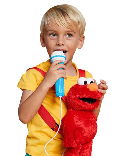 Singing Machine Karaoke Plush Sesame Street Toys ( Elmo Toy) - Red | eBay