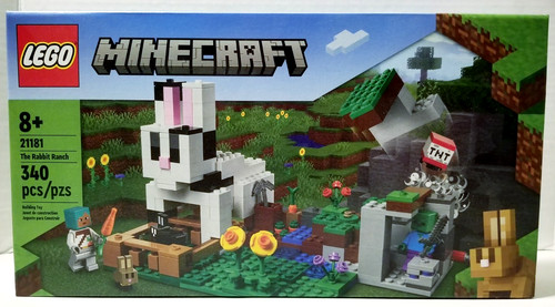 LEGO Minecraft 21181 The Rabbit Ranch. New & Factory Sealed ...