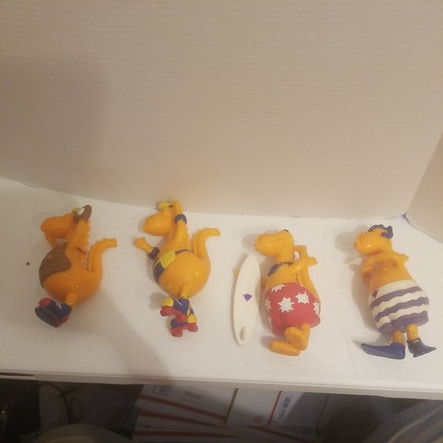 Kraft 1991 1992 5" Cheesasaurus Rex Posable Dinosaurs Toy Figures - for ...