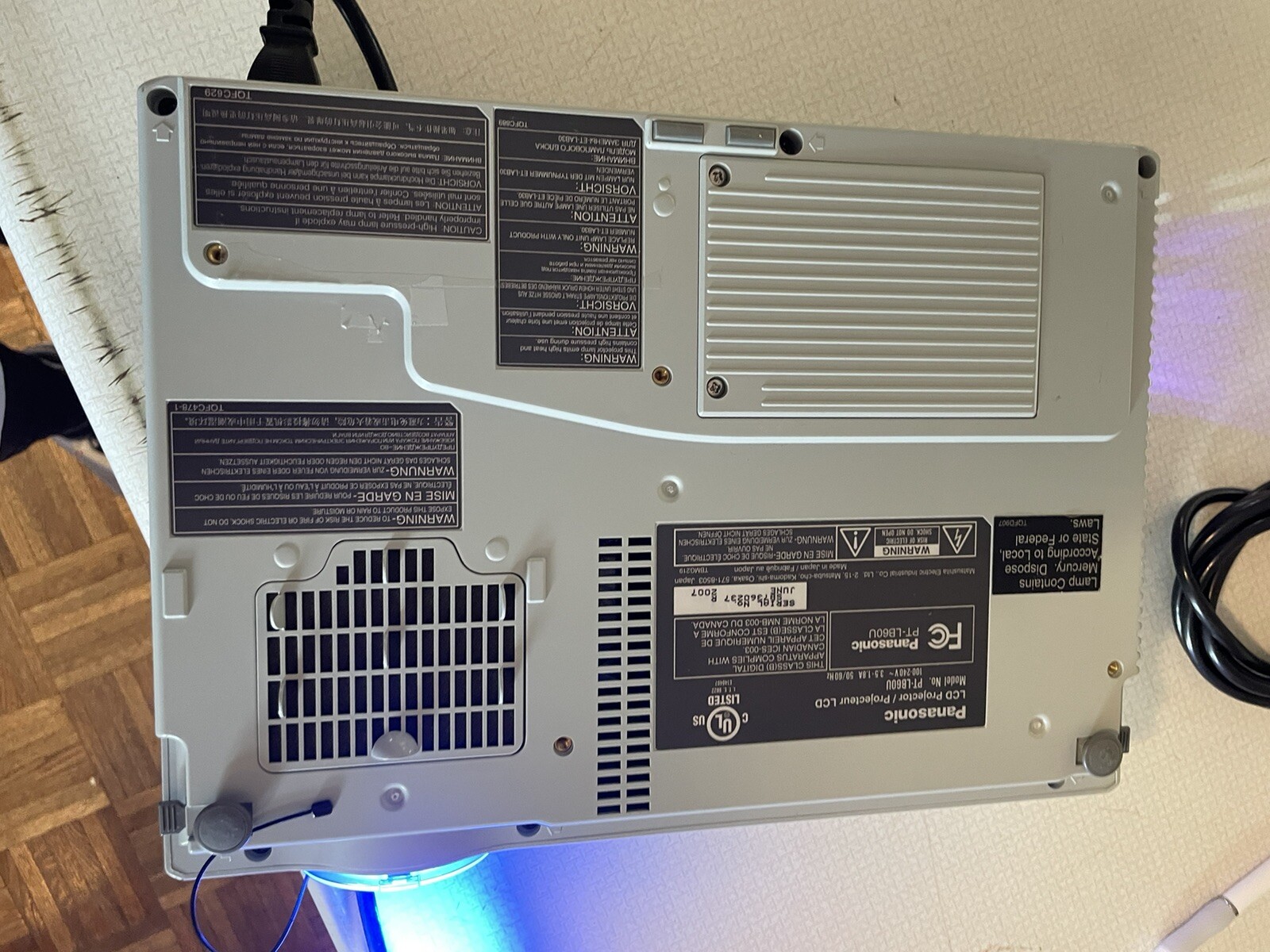 Panasonic PT-LB60U LCD Projector for sale online | eBay