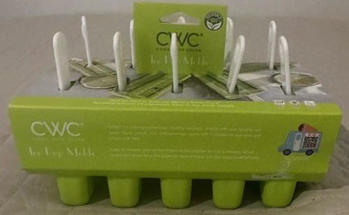 CWC cook with color Silicone Ice Pops Molds 10Pcs, Green | eBay