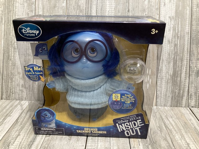 Riley Deluxe Sadness Talking Doll Inside out Emotion Light Toy Disney ...