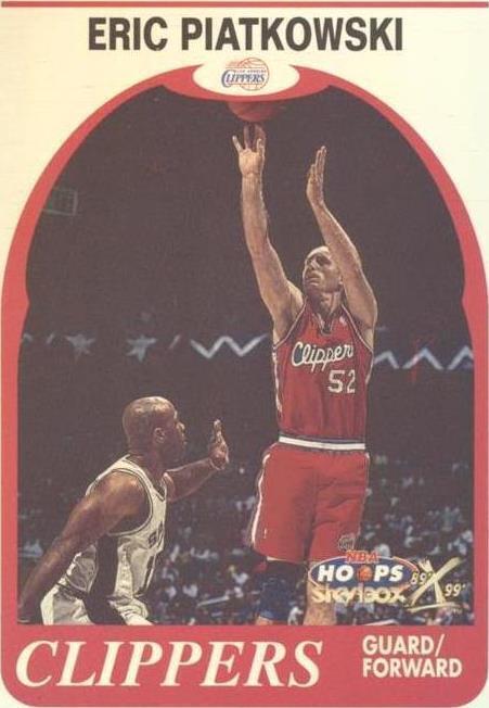 1999-00 Skybox NBA Hoops Decade - Eric Piatkowski #83 Hoopla Plus for ...