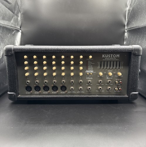Kustom Model KPM7250 200 Watt MOSFET Powered Mixer 7 Line with Power ...