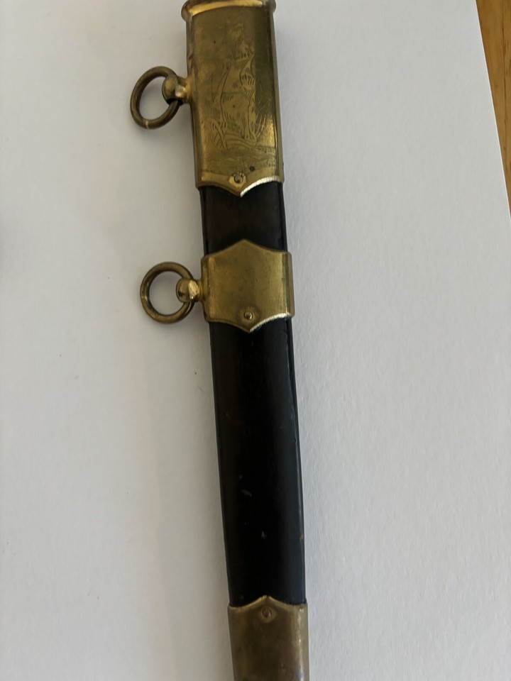 Russian Soviet Naval Officer Dagger Pre 1945 No Button | eBay