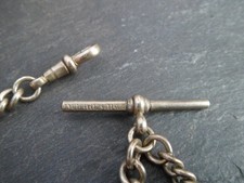 Silver Watch Chain for sale | eBay