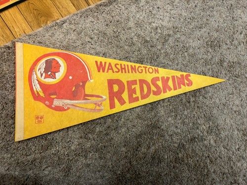 Vintage 1970s WASHINGTON REDSKINS NFL 3D Helmet Logo 30 X 12 Full Size ...