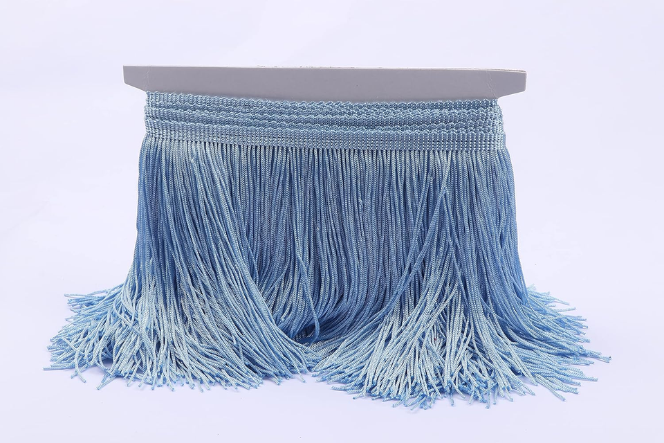 10 Yards 6 Inch Wide Tassel Curtain Fringe Trim by the Yard for DIY ...