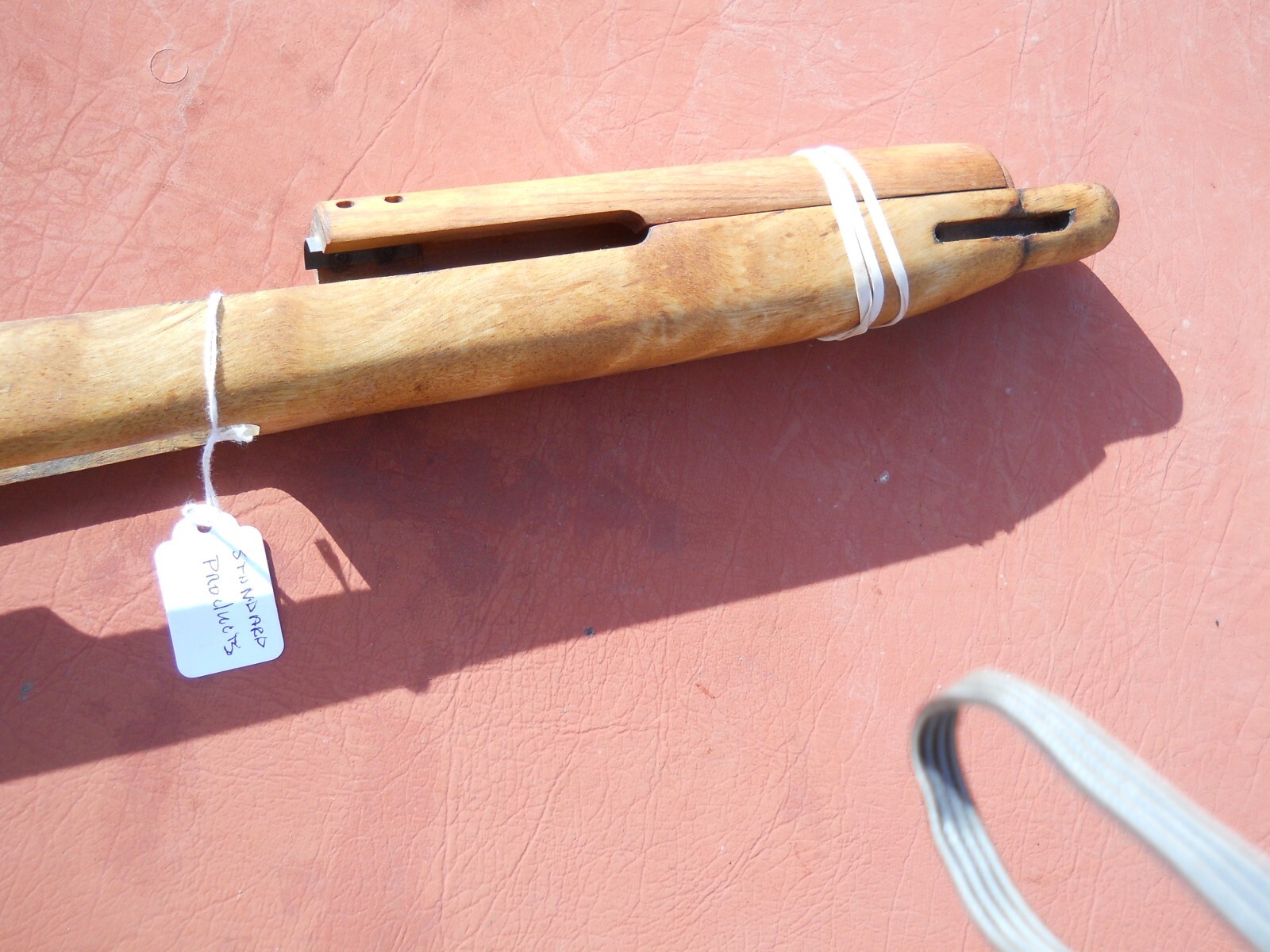 WWII M1 M-1 Carbine STANDARD PRODUCTS Type III 0val low Wood Stock ...