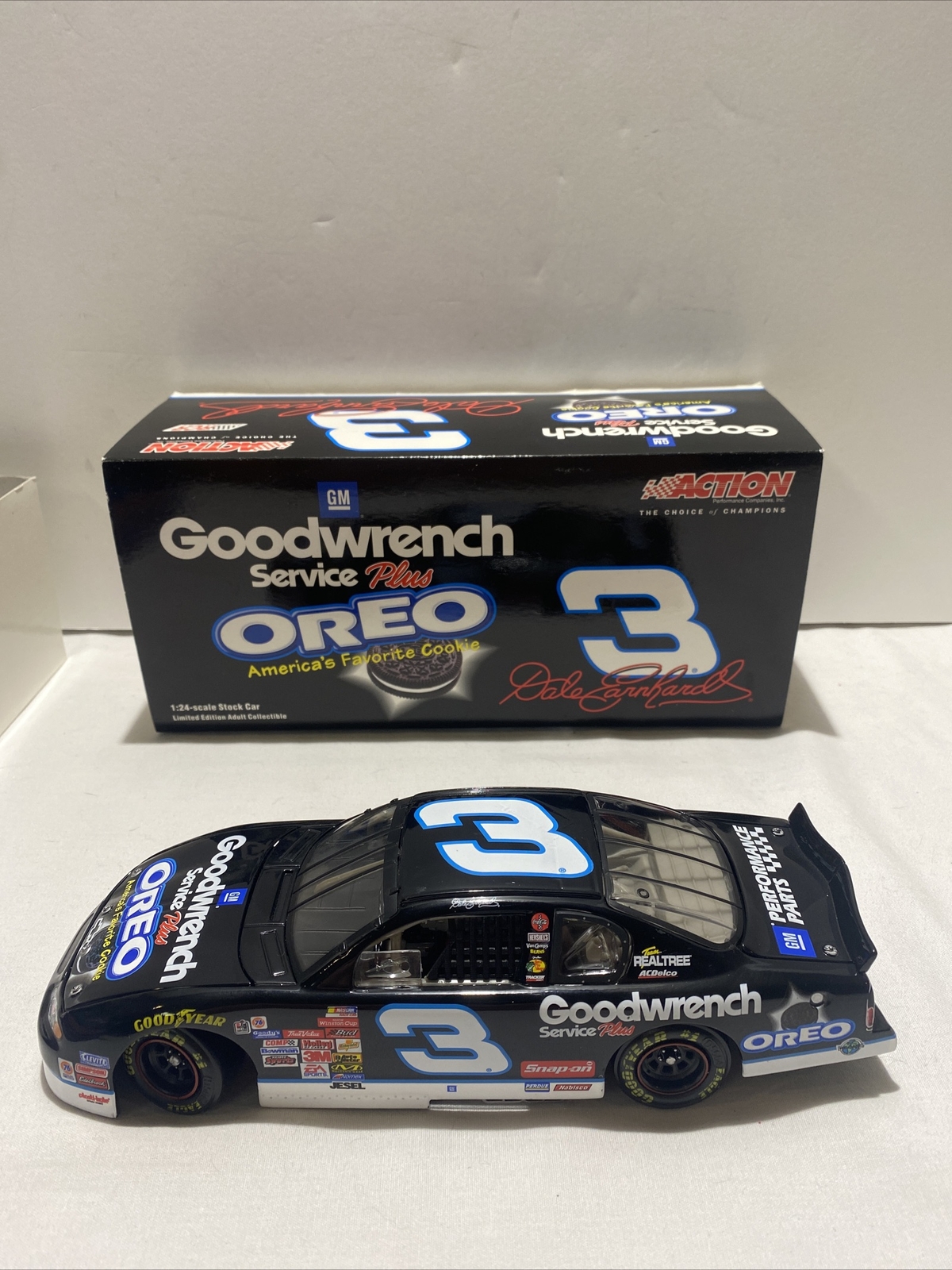 2001 DALE EARNHARDT #3 OREO Diecast Car 1:24, 1 of 5004 | eBay