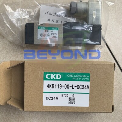 1PC New For CKD Solenoid Valve 4KB119-00-L-DC24V | eBay