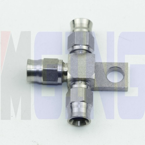 3an an3 3 T Tee 3 way Female Brake Line Fitting Adaptor Splitter ...