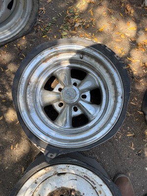 2 15x8 Cragar chrome wheel wide ford chevrolet chrysler pontiac racing ...