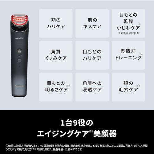 Panasonic EH-SR85-K Facial Beauty Device Vitalift RF EMS ion AC100-240V ...