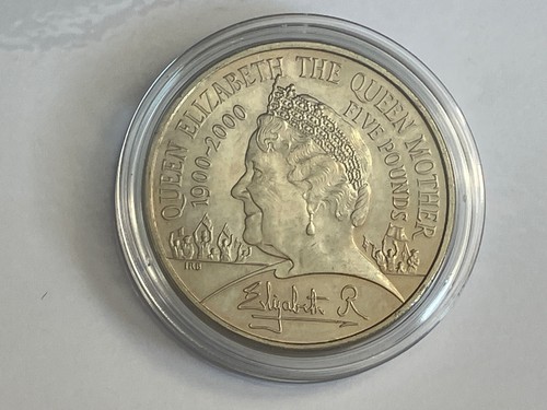 Simply-Coins~ 2000 THE QUEEN MOTHER FIVE 5 POUND COIN | eBay