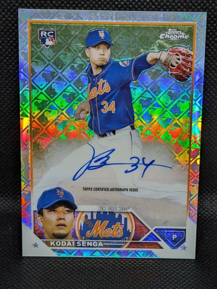 2023 Topps Chrome Logofractor Refractor Insert and Auto Cards, Some ...