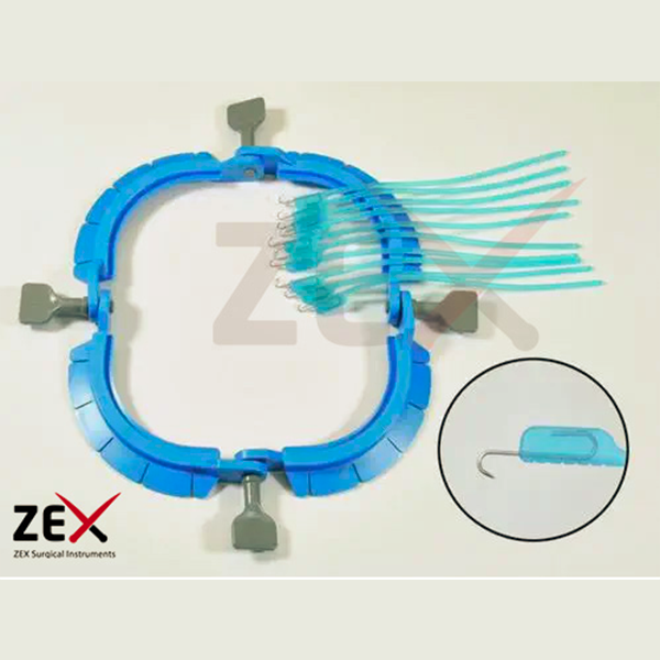 Lone star retractor, Gynecological surgical 10 hooks C series, Medical ...