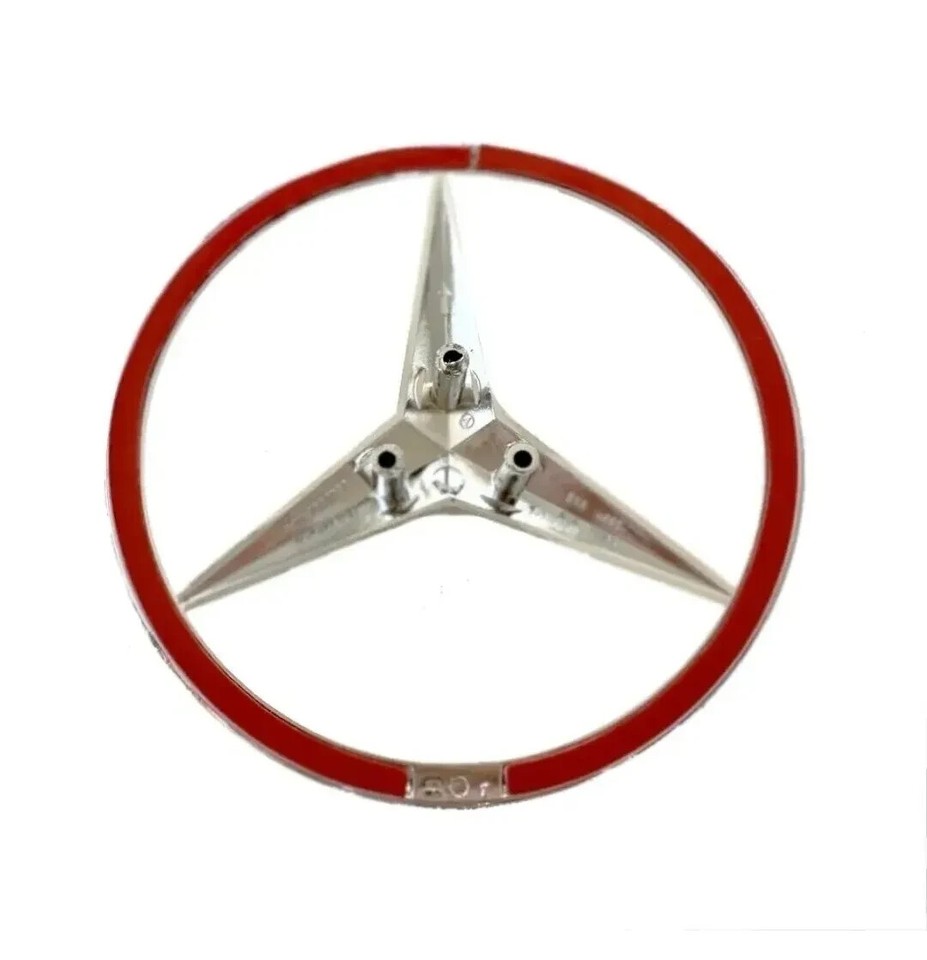 Mercedes C-CLASS W204 Rear Boot-Lid CHROME Star Badge 2008 -2014 ...