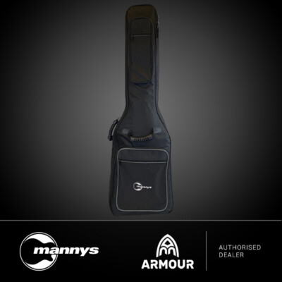 Armour ARM1550B Bass Guitar Gig Bag w/ Mannys Logo (12mm Padding ...
