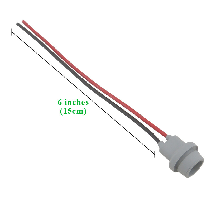 2pcs T10 168 175 194 2825 Female Socket Adapter Connector Extension ...