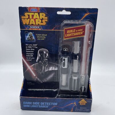 NEW -Uncle Milton Star Wars Science Mini Lightsaber Dark Side Detector ...