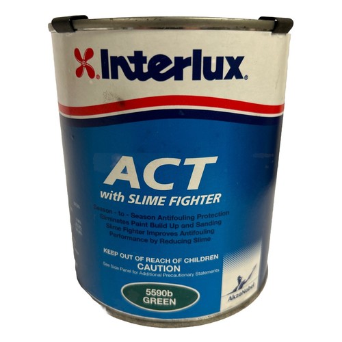 Interlux 5590b ACT with Slime Fighter Green Quart | eBay
