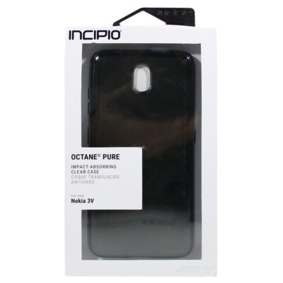 Incipio Octane Pure Series Rugged Slim Cover Case For Nokia 3V - Smoke ...