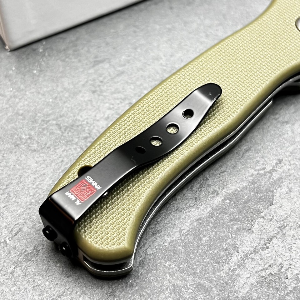 AL MAR Mini SERE 2020 Assisted Open Flipper Green G10 EDC Folding ...