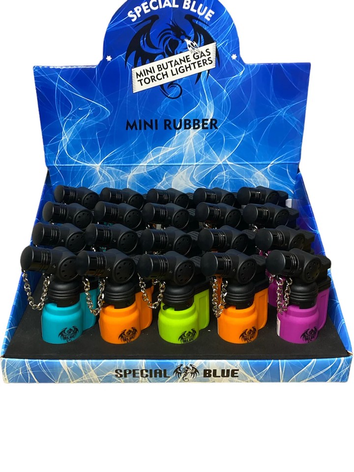 Special Blue - Jet Flame Refillable Torch Lighter Neon Colors (Select ...