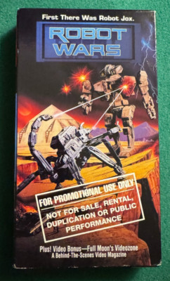 Robot Wars PROMO SCREENER VHS + FREE DVD | eBay