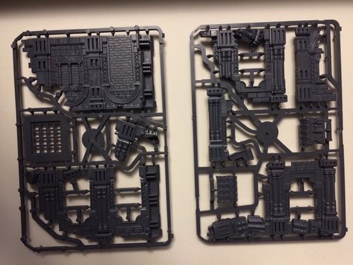 Azyrite Ruins Walls Scenery Grill Chest Terrain WARCRY Ravaged Lands ...