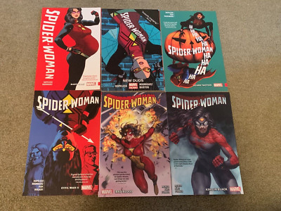 Spider-Woman 6-Book TPB Lot by Hopeless and Pacheco (Jessica Drew ...