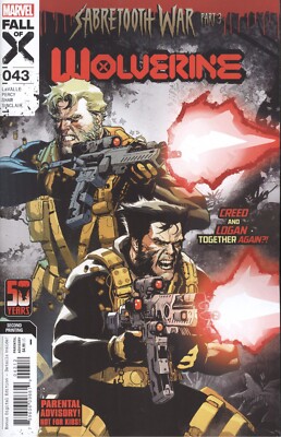 WOLVERINE #43 LEINIL YU 2ND PRINTING VARIANT VF/NM MARVEL HOHC 2024 | eBay