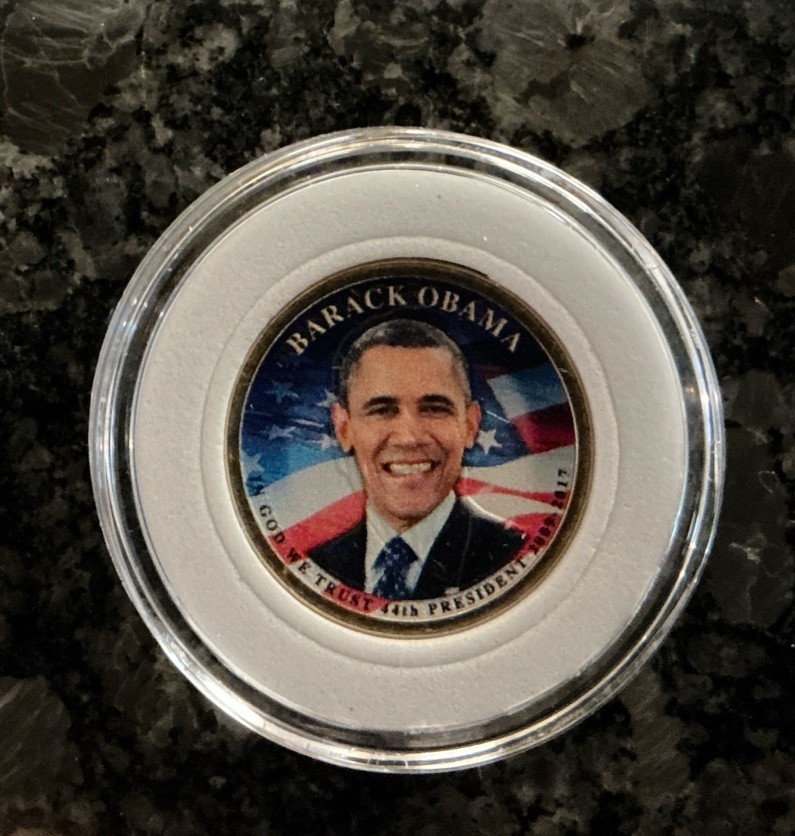UC 2016 President Barack Obama $1 Coin | eBay