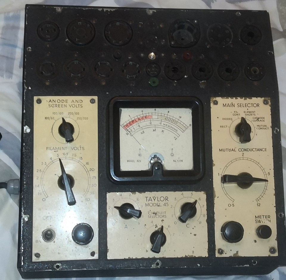 Taylor Model 45 Valve Tube Tester | eBay UK