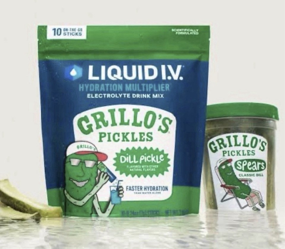 LIMITED EDITION Grillo’s Pickles Liquid IV - 10 Pack IN HAND - Sold Out ...