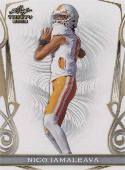 2023 Leaf Trinity Mega Box - Nico Iamaleava #44 (RC) for sale online | eBay