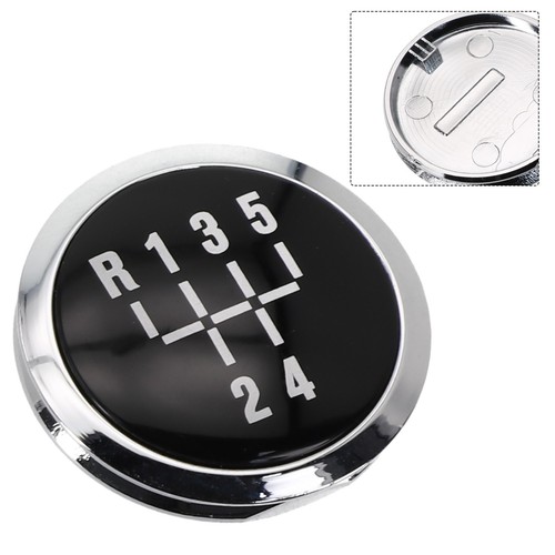 Shift Handle Cover 5 Speed Gear Number Shift Panel Trim Cover Display ...