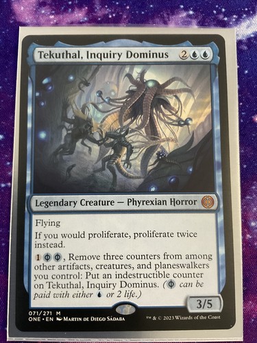 MTG Tekuthal, Inquiry Dominus Phyrexia: All Will Be One 071/271 Regular ...