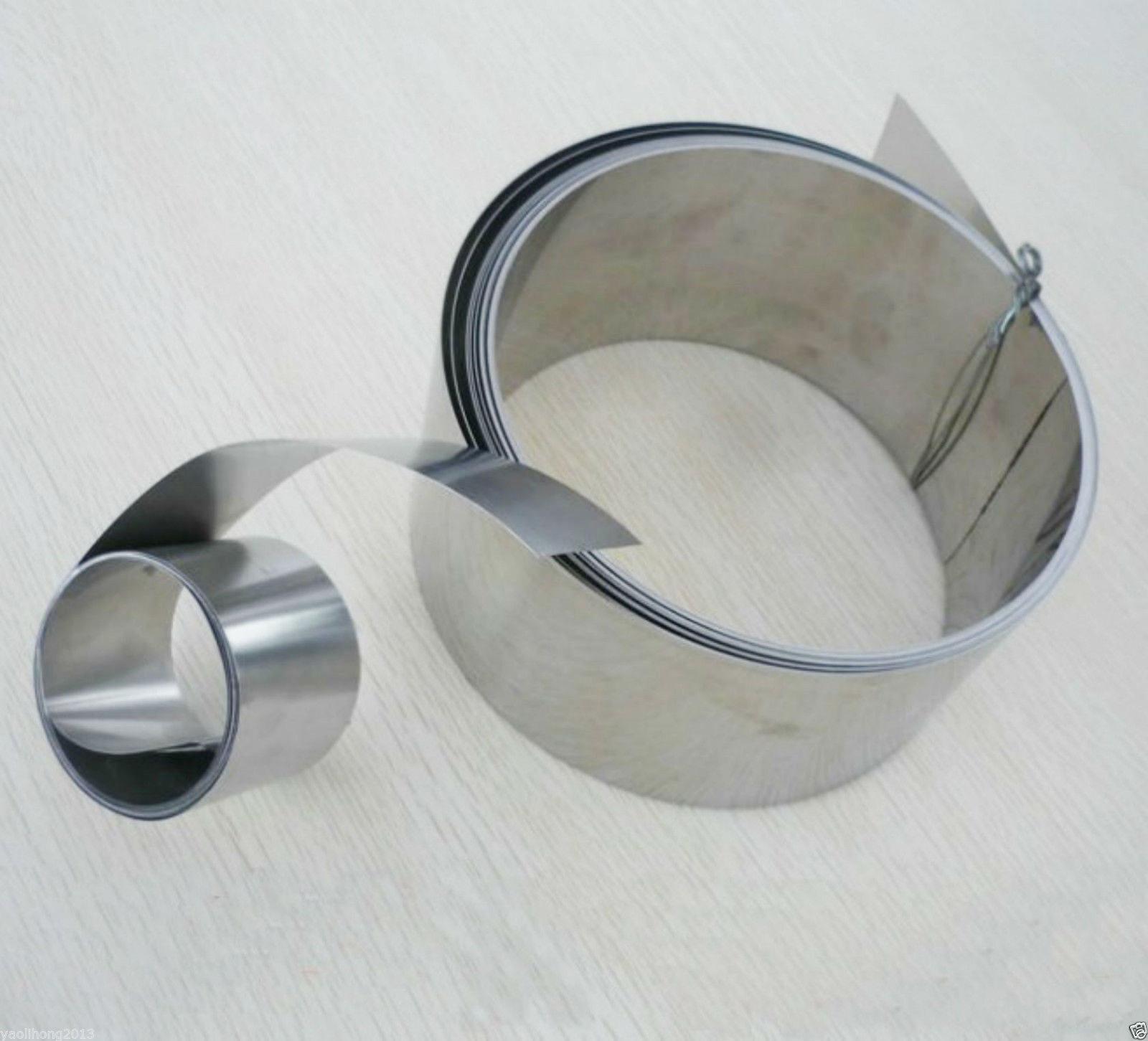 US Stock 0.15mm ±10% x 100mm x 1000mm 304 Stainless Steel Fine Plate ...