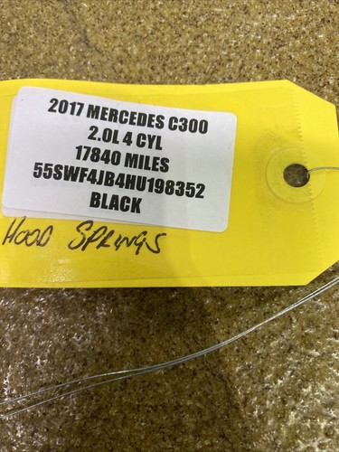 2017 Mercedes-Benz Hood Spring 2058800027 A40 | eBay